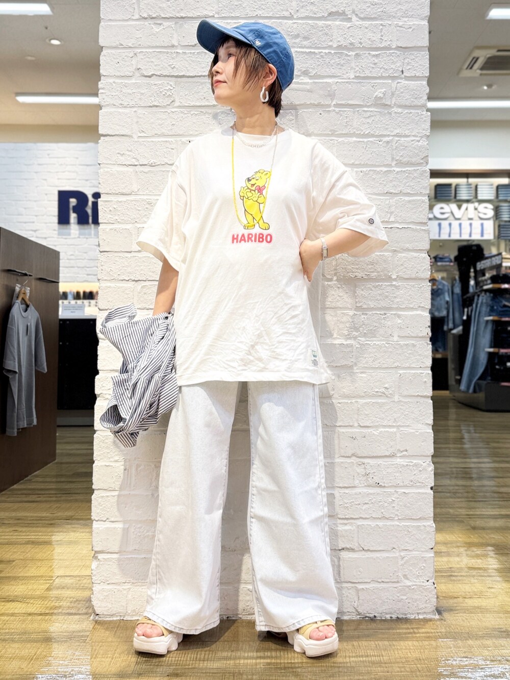 m@(Right-on)｜Right-onのTシャツ/カットソーを使ったコーディネート - WEAR