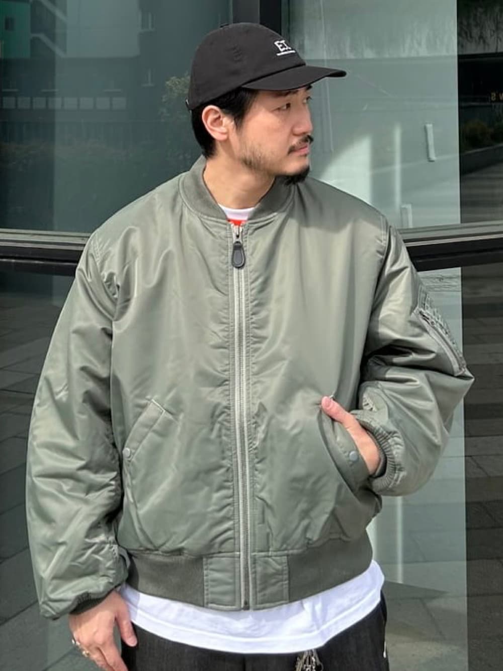 BEAMS(BEAMS MEN)｜BEAMSのMA-1を使ったコーディネート - WEAR