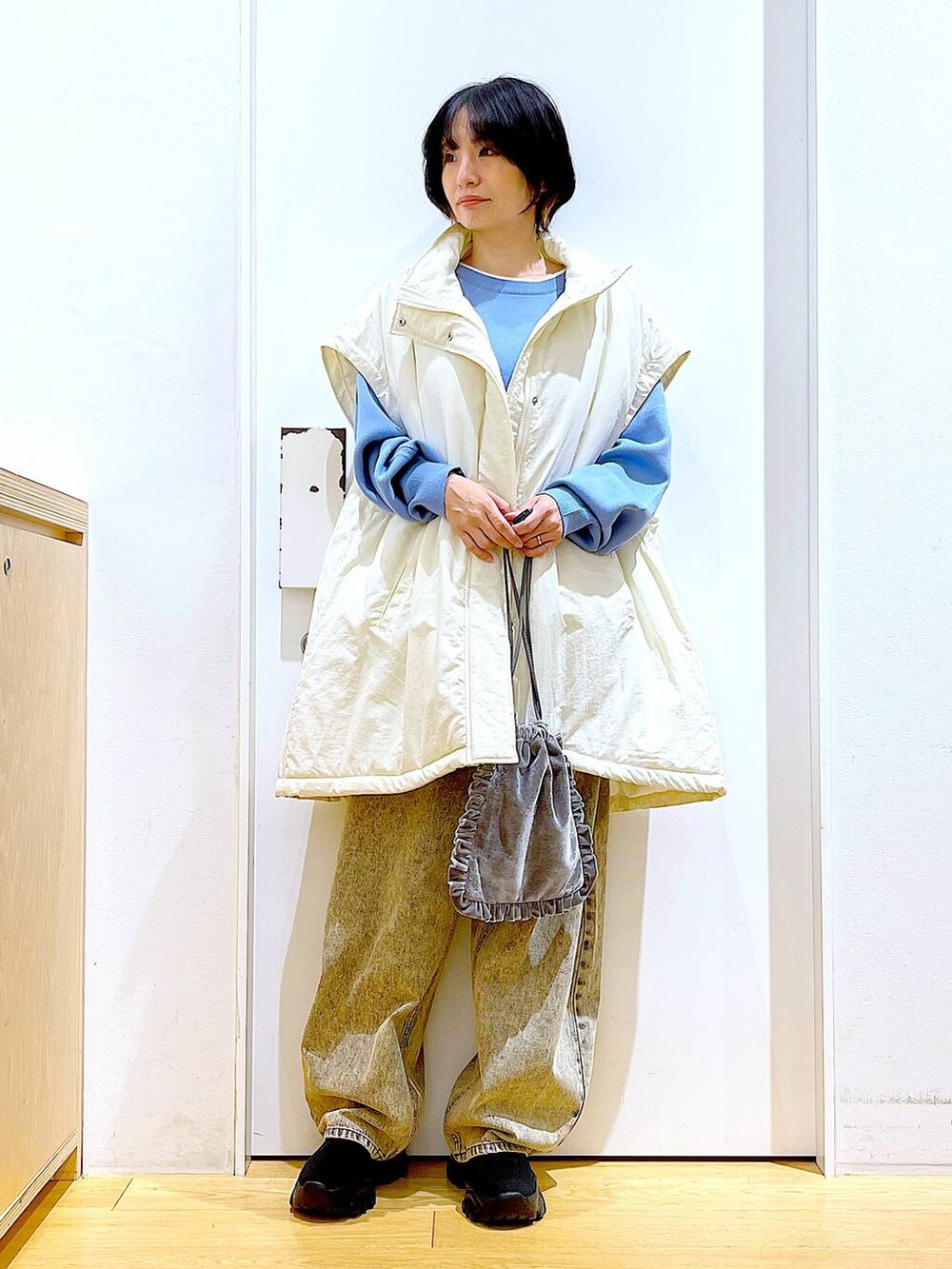 あおき@LAKOLE海老名(LAKOLE ららぽーと海老名)｜LAKOLEのニット/セーターを使ったコーディネート - WEAR