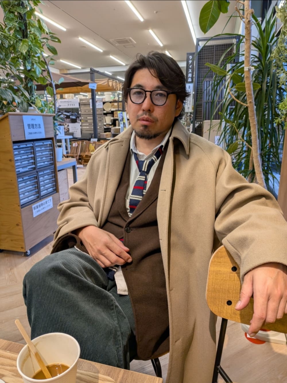 kingtessy｜GUのステンカラーコートを使ったコーディネート - WEAR