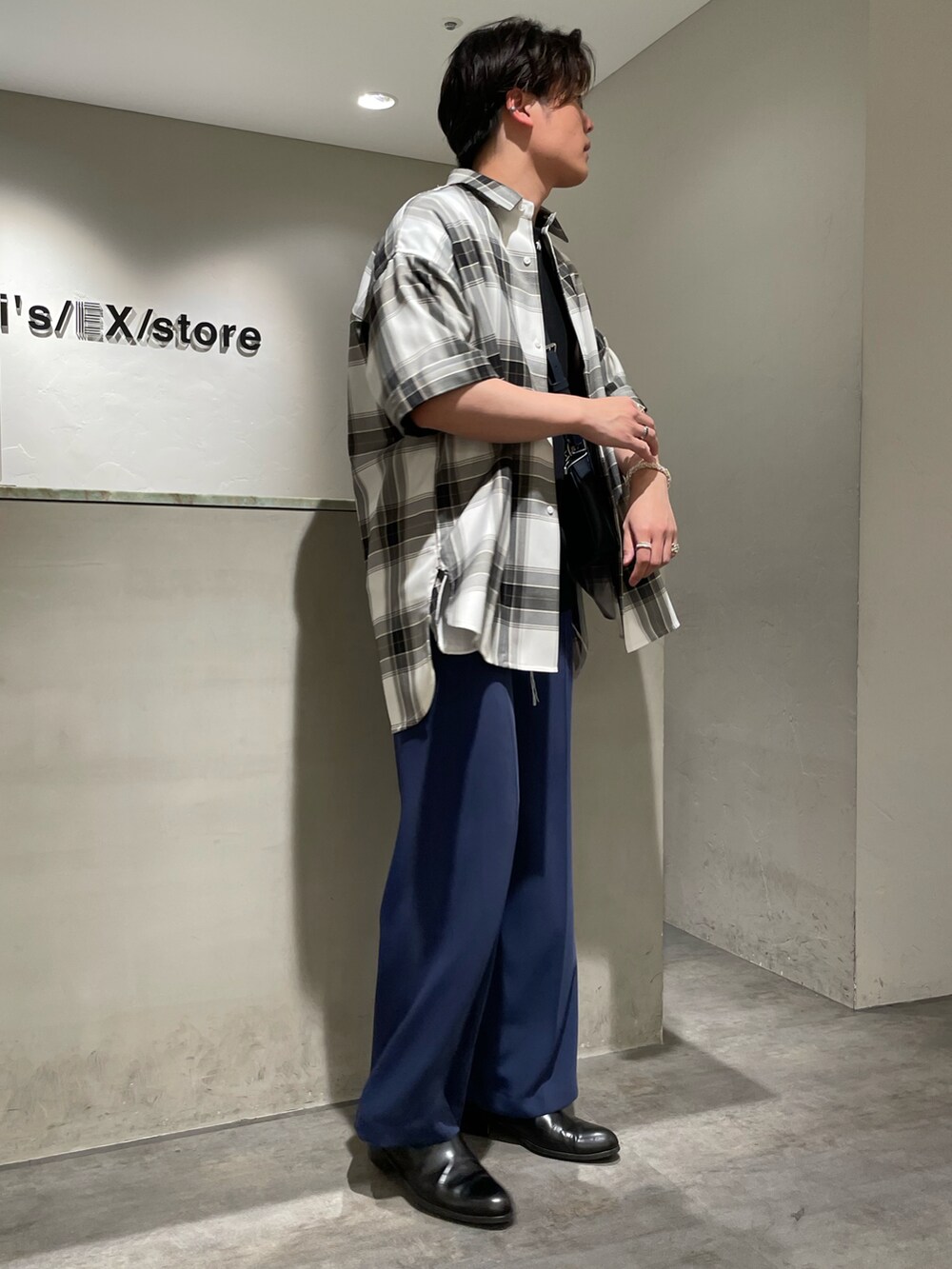 shunya.koga(Lui's/EX/store 福岡店)｜Lui'sのスラックスを使ったコーディネート - WEAR