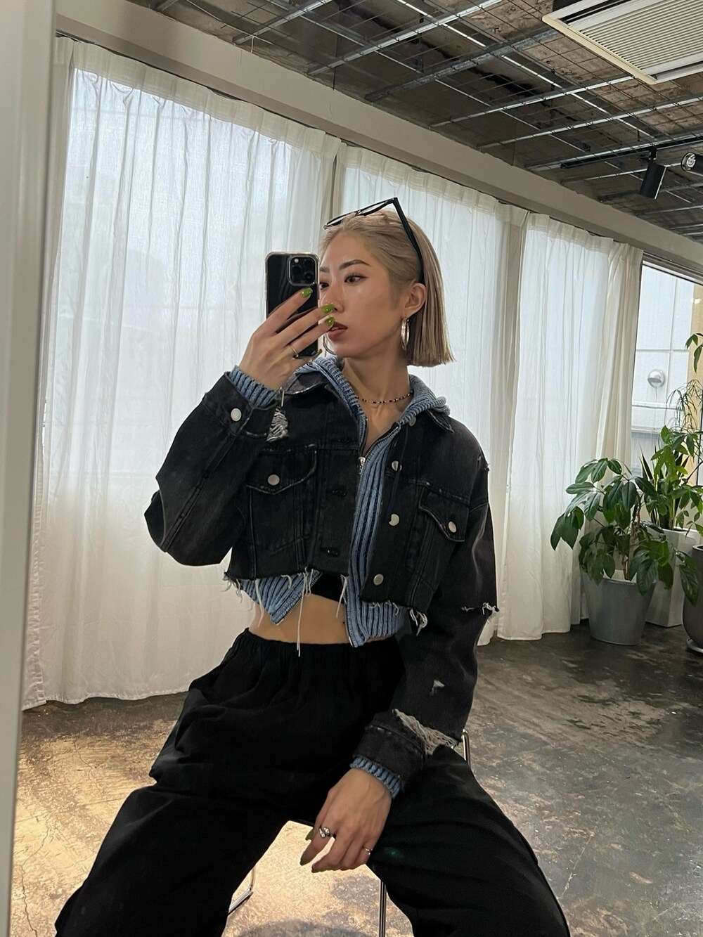 大谷亜宥茄 (EMODA)(EMODA)｜EMODAのデニムジャケットを使ったコーディネート - WEAR