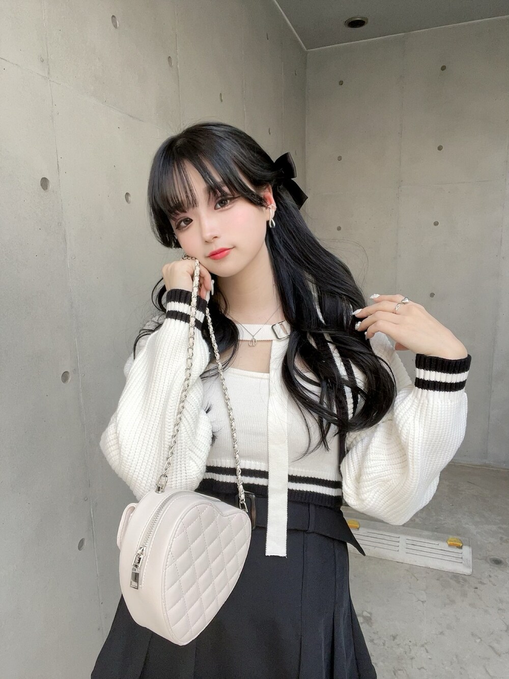 poyo｜GRLのニット/セーターを使ったコーディネート - WEAR