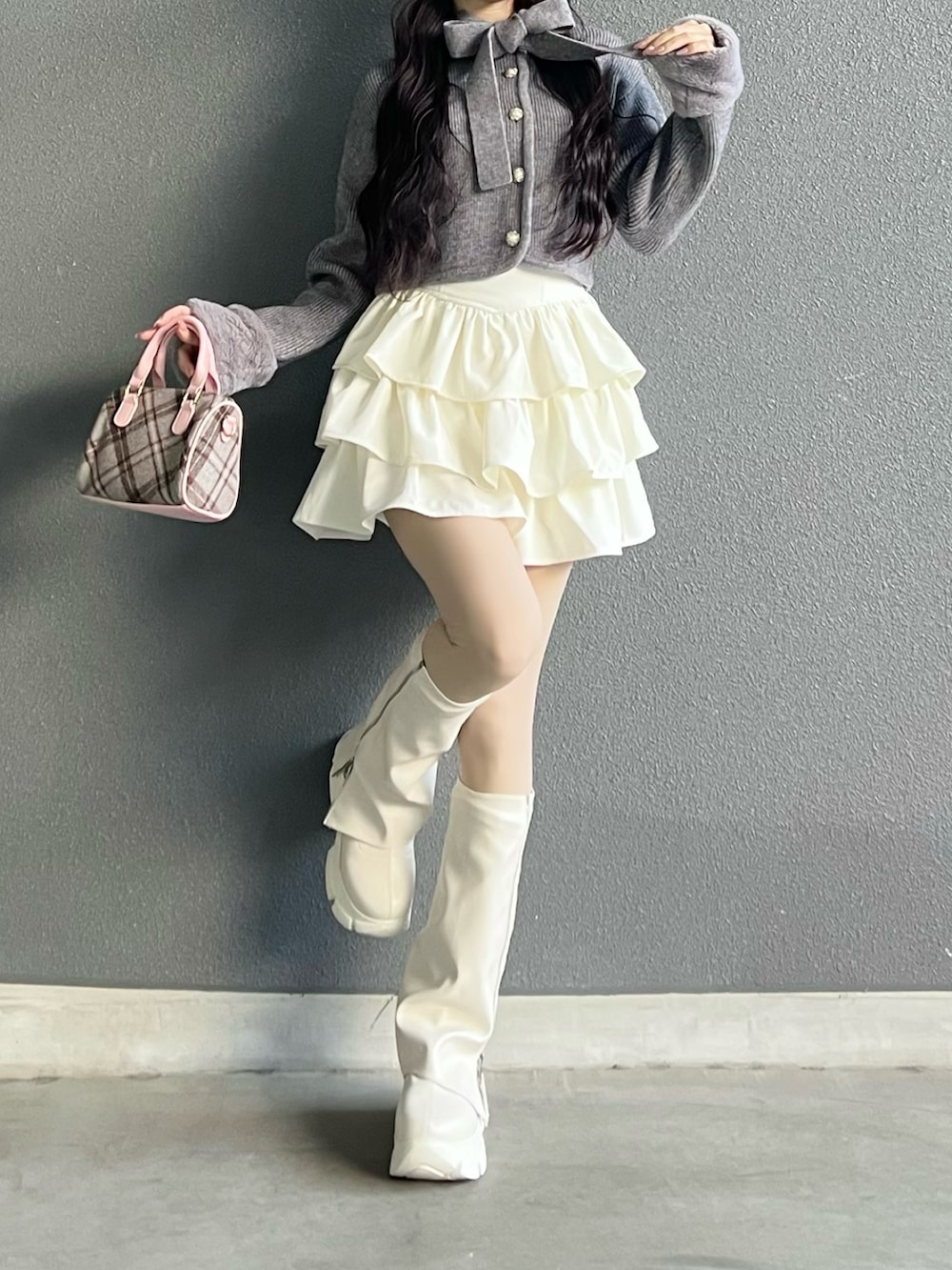 poyo｜Lovilynのブーツを使ったコーディネート - WEAR