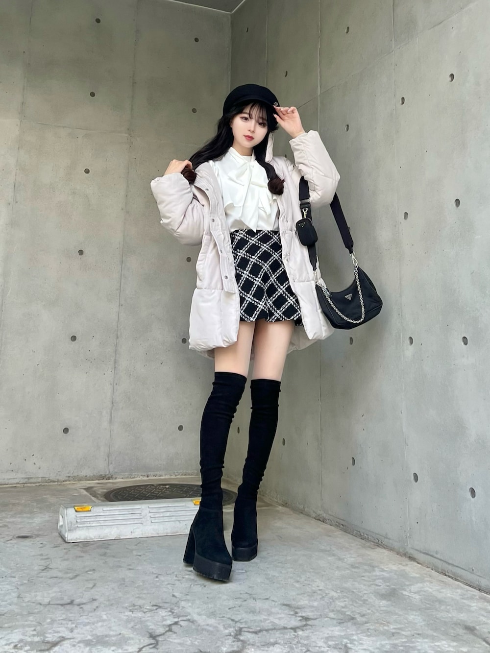 poyo｜GRLのスカートを使ったコーディネート - WEAR