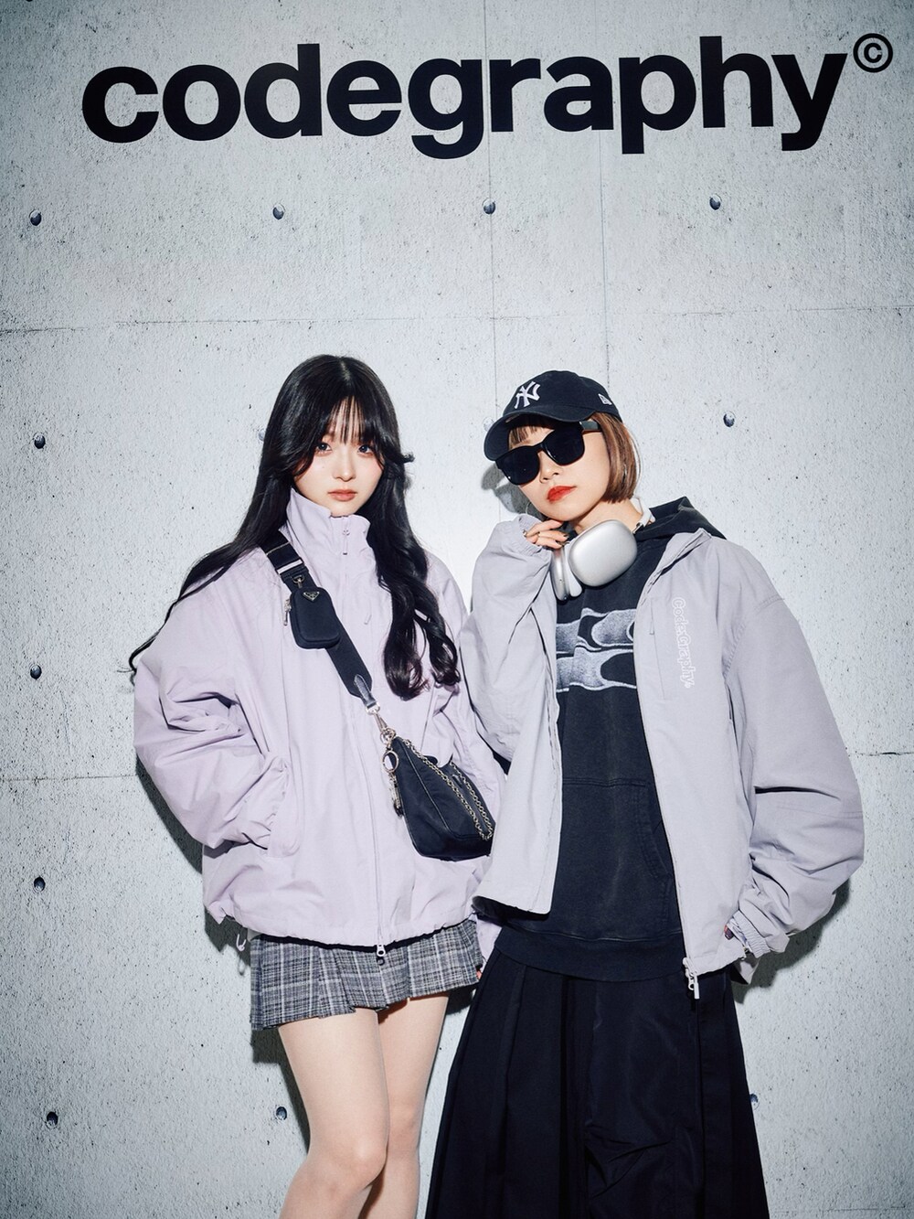 poyo｜codegraphyのナイロンジャケットを使ったコーディネート - WEAR