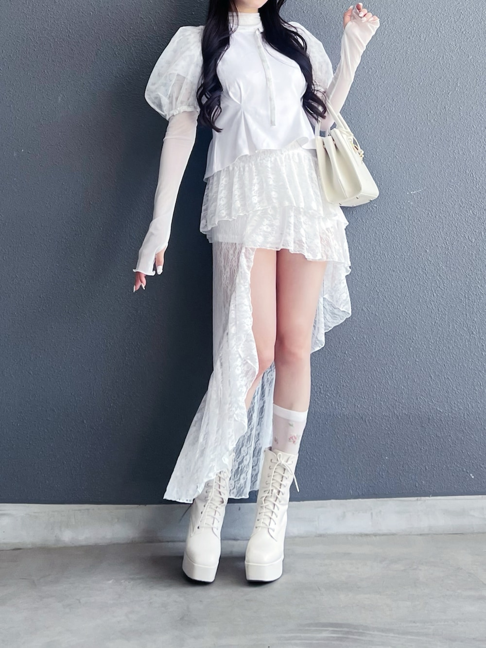 poyo｜GRLのスカートを使ったコーディネート - WEAR