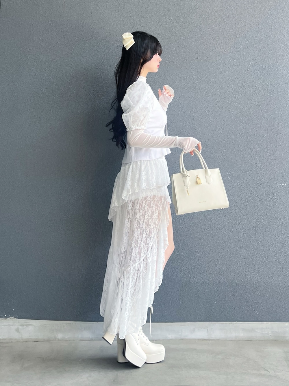 poyo｜GRLのスカートを使ったコーディネート - WEAR