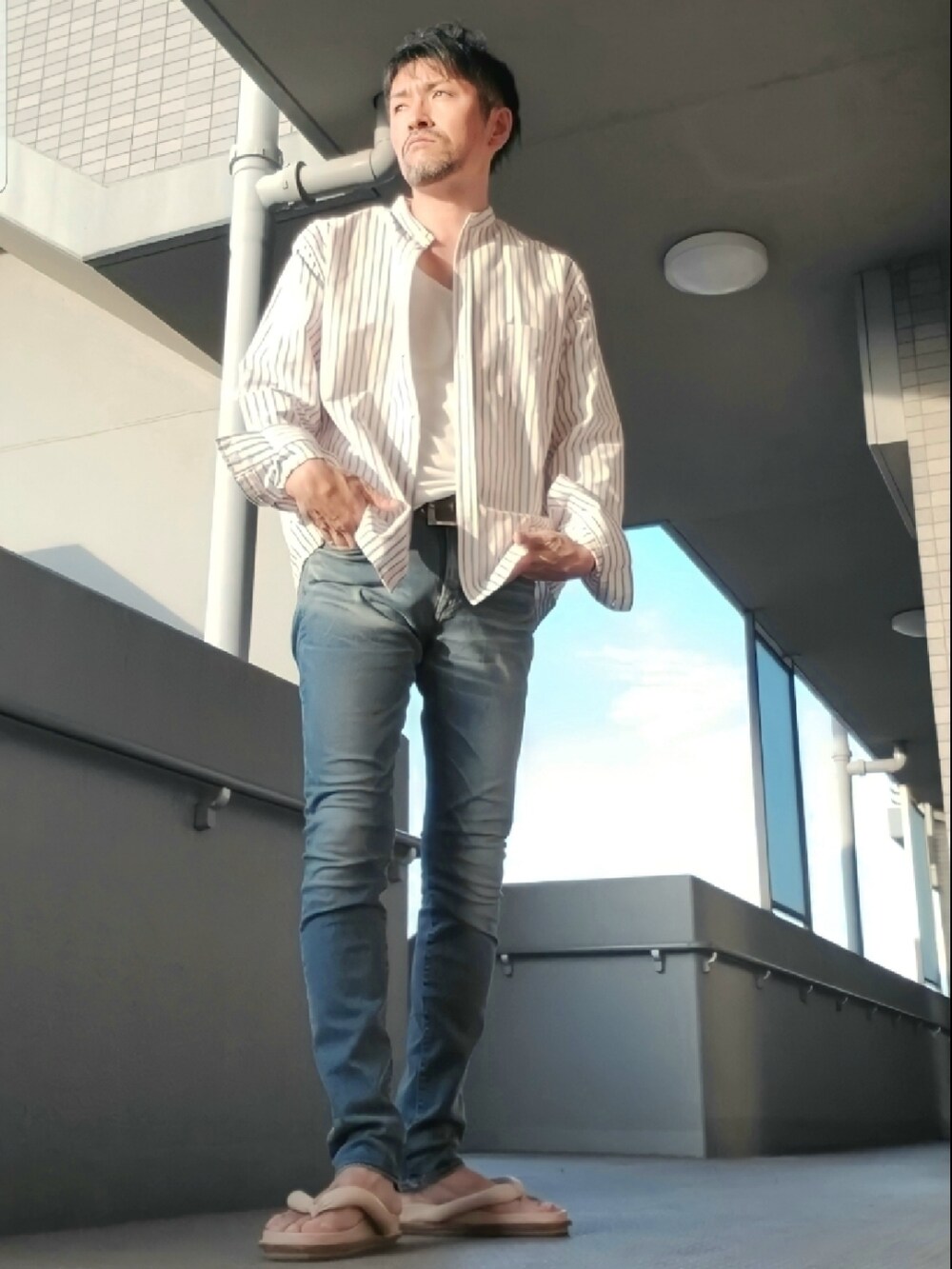 磨木師｜INHERITのシャツ/ブラウスを使ったコーディネート - WEAR