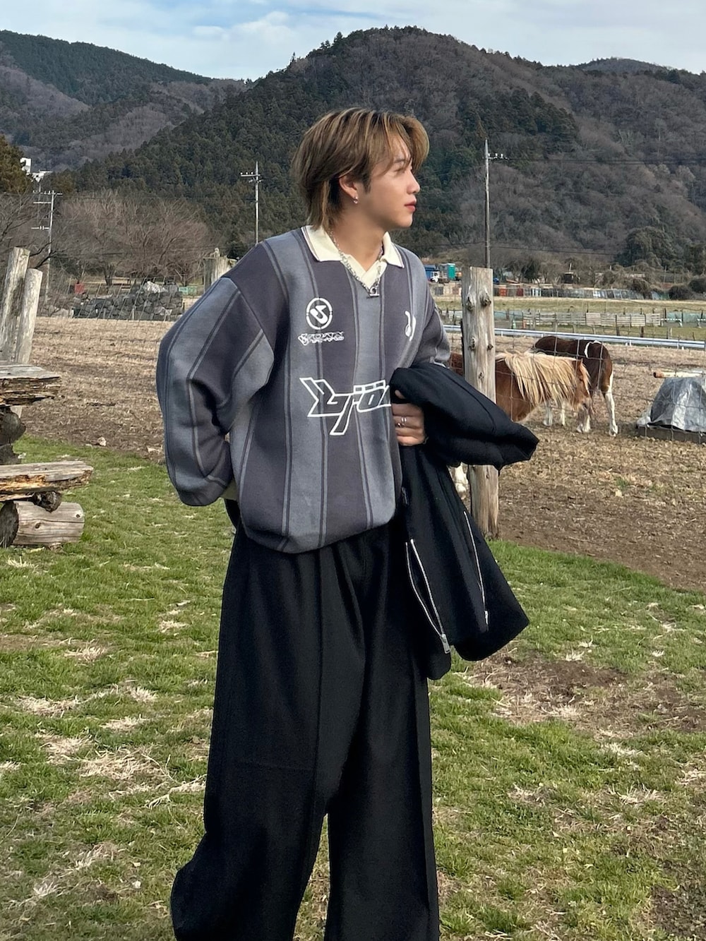 ryusei｜WHO'S WHO galleryのニット/セーターを使ったコーディネート - WEAR