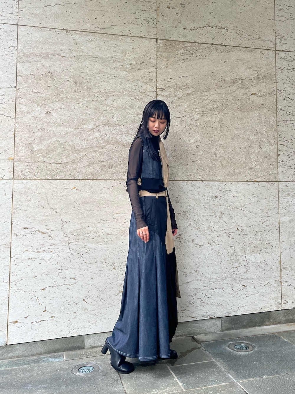 MAI(UN3D．)｜UN3D.のスカートを使ったコーディネート - WEAR