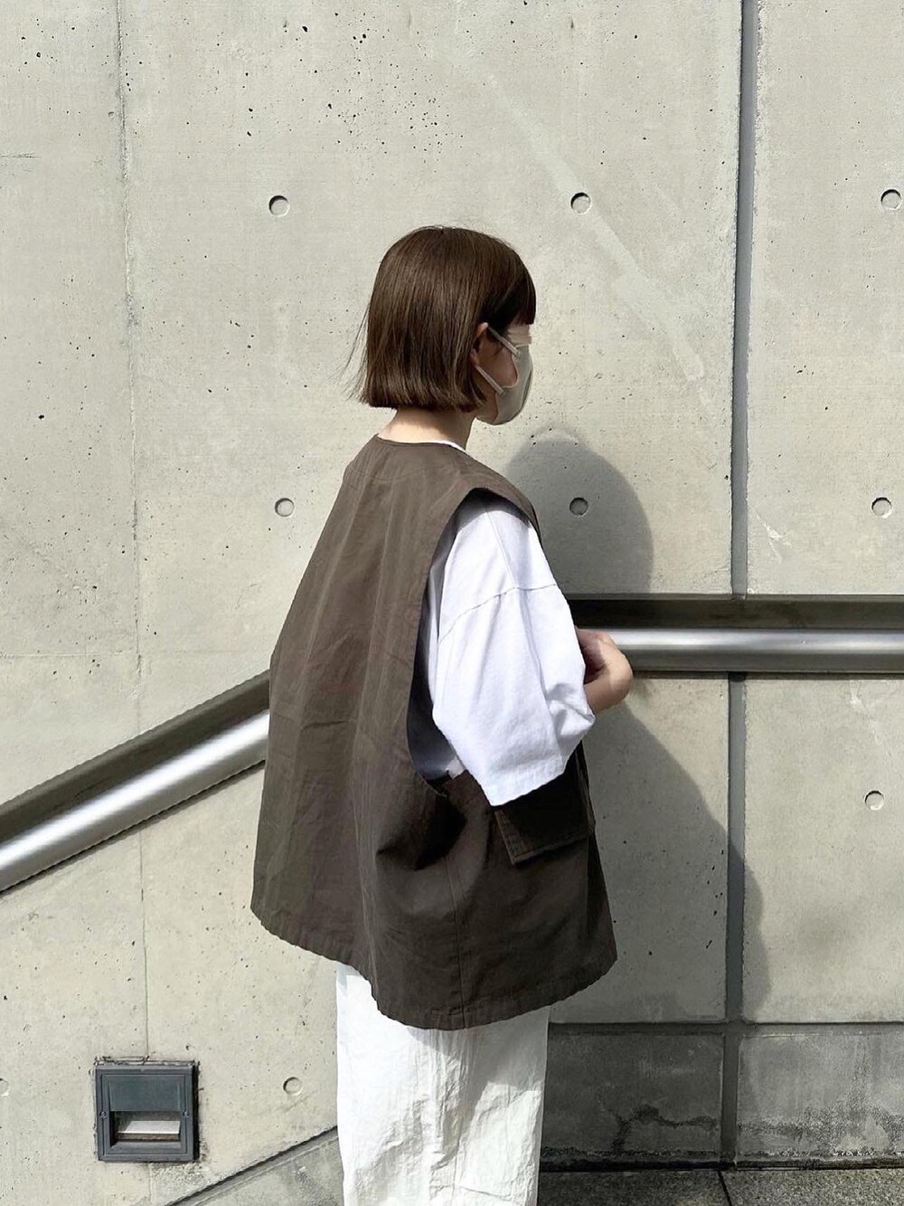 uki｜flanerのベストを使ったコーディネート - WEAR