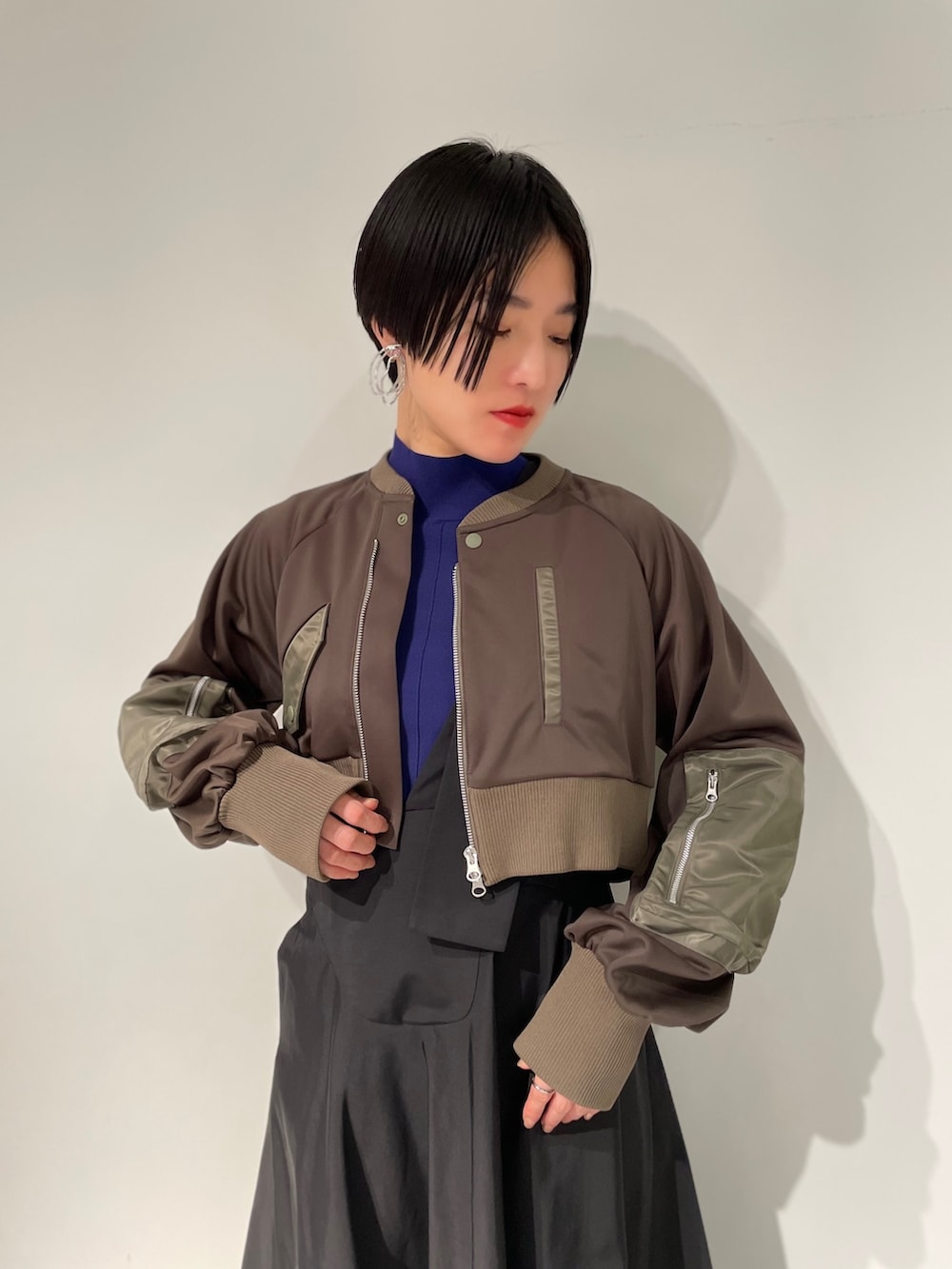 IKUE(UN3D．)｜UN3D.のMA-1を使ったコーディネート - WEAR