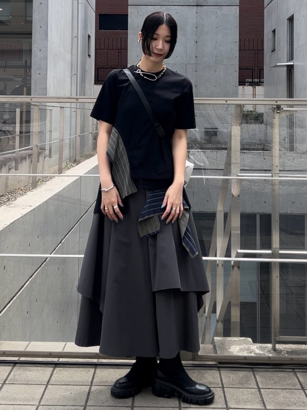 RINKA(UN3D．)｜UN3D.のTシャツ/カットソーを使ったコーディネート - WEAR