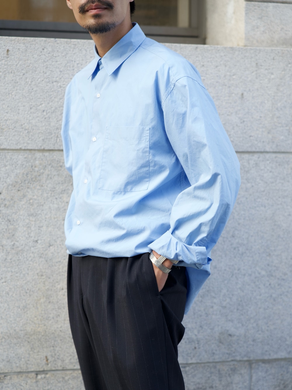 minimal +α｜Tangentのスラックスを使ったコーディネート - WEAR