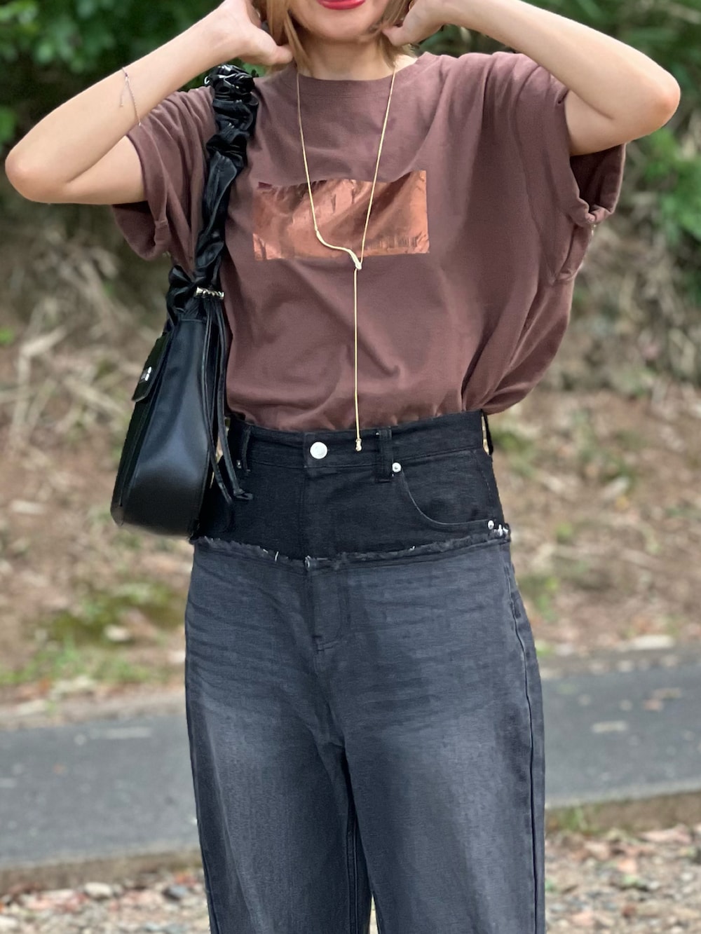 あみぃ｜hellamのTシャツ/カットソーを使ったコーディネート - WEAR