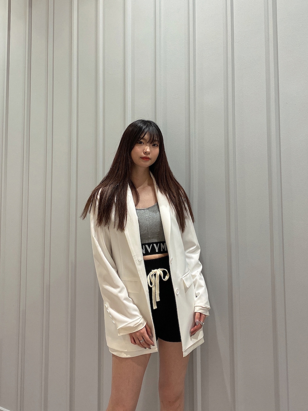 MYU(ENVYM)｜ENVYMのテーラードジャケットを使ったコーディネート - WEAR