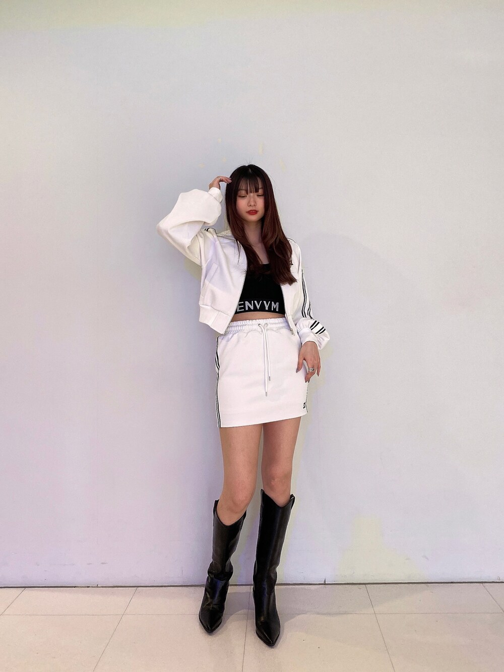 MYU(ENVYM)｜ENVYMのブルゾンを使ったコーディネート - WEAR