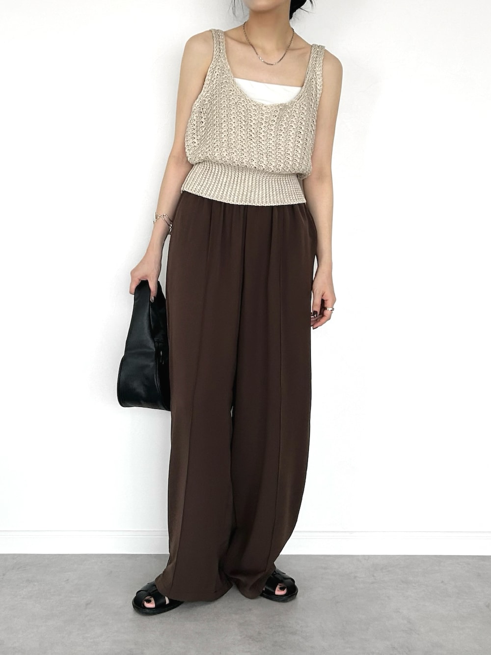 OKIRI｜select MOCAのベストを使ったコーディネート - WEAR