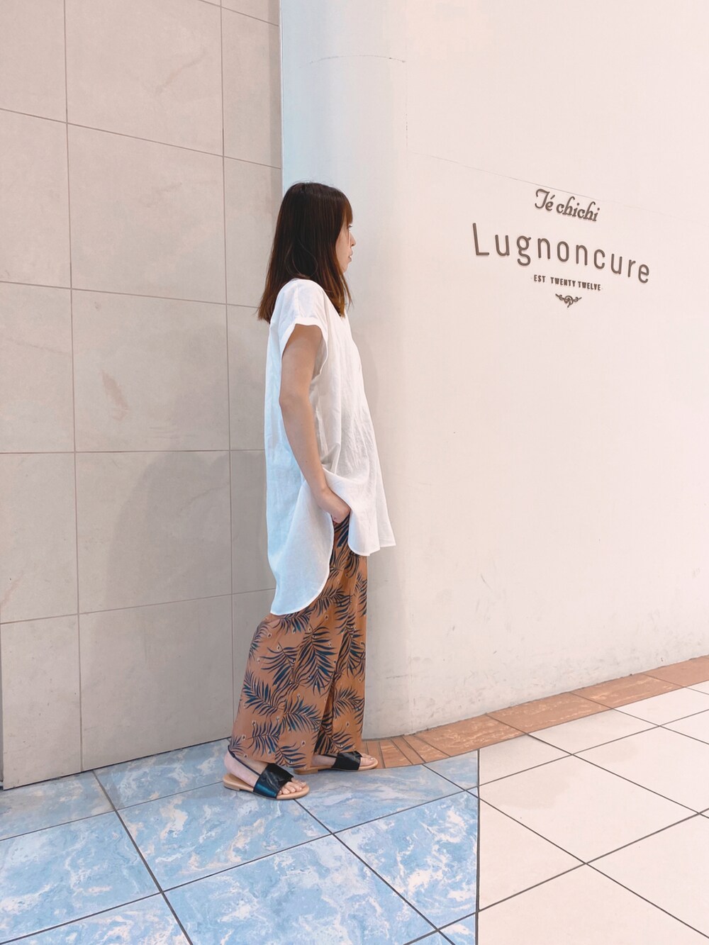 アメ(Te chichi/Lugnoncure イオンモール水戸内原)｜Lugnoncureのタンクトップを使ったコーディネート - WEAR