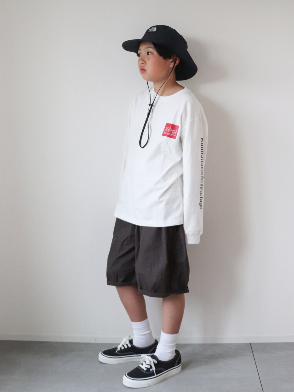 KISA / SANA｜THE NORTH FACEのハットを使ったコーディネート - WEAR