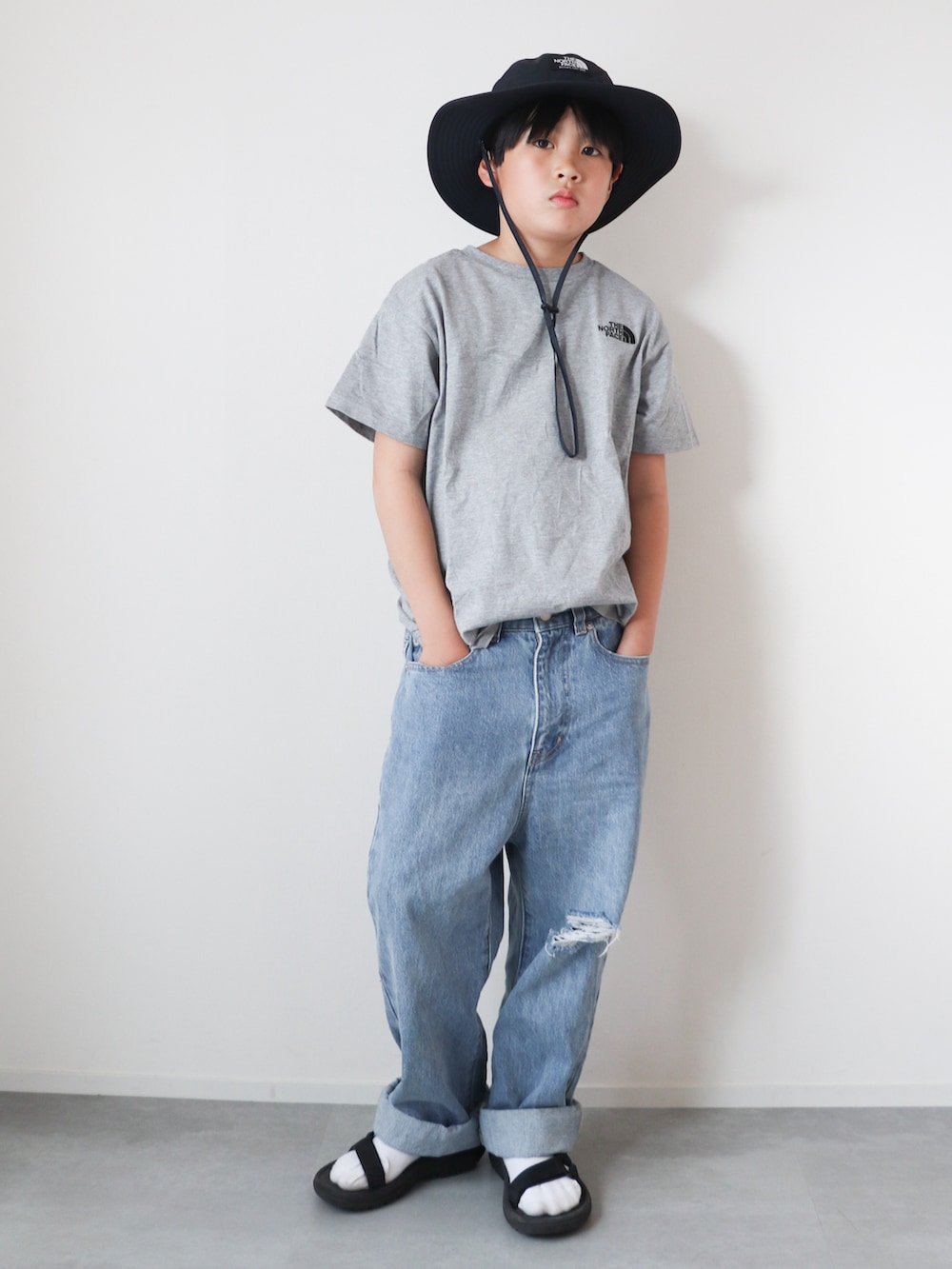 KISA / SANA｜THE NORTH FACEのハットを使ったコーディネート - WEAR