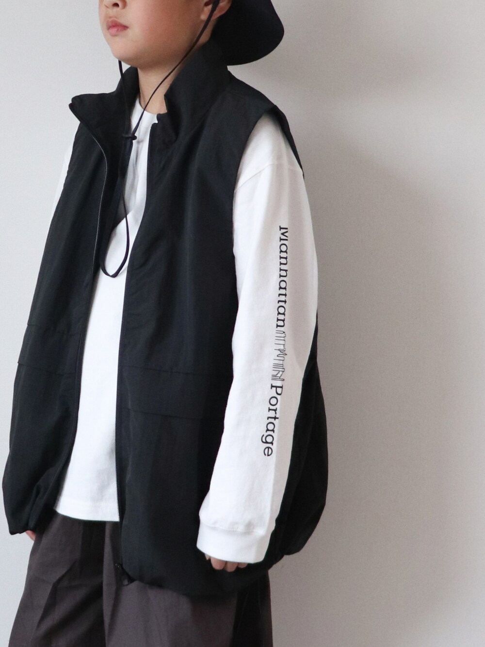 KISA / SANA｜THE NORTH FACEのハットを使ったコーディネート - WEAR