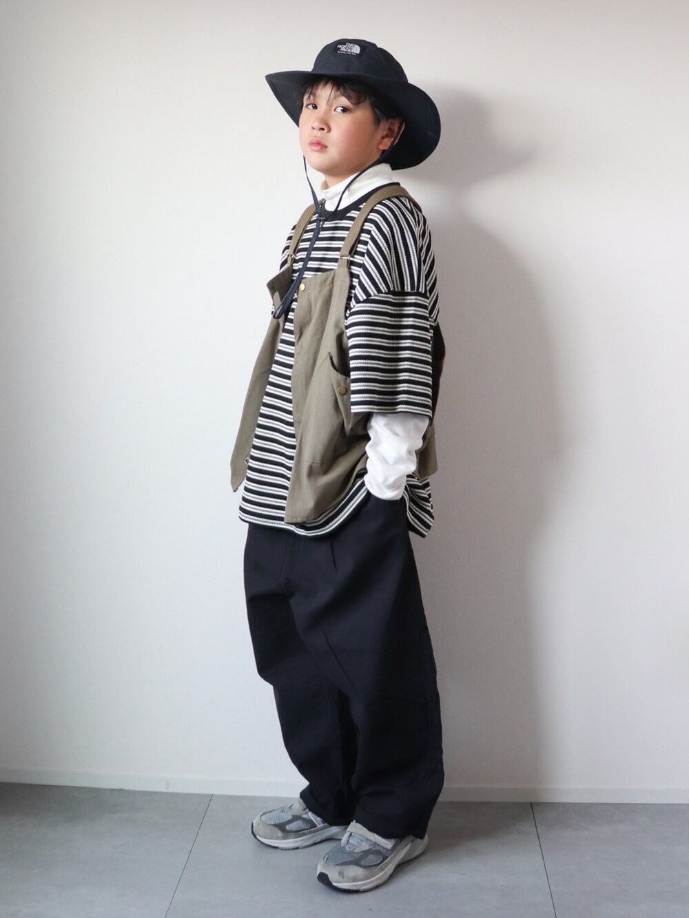 KISA / SANA｜THE NORTH FACEのハットを使ったコーディネート - WEAR