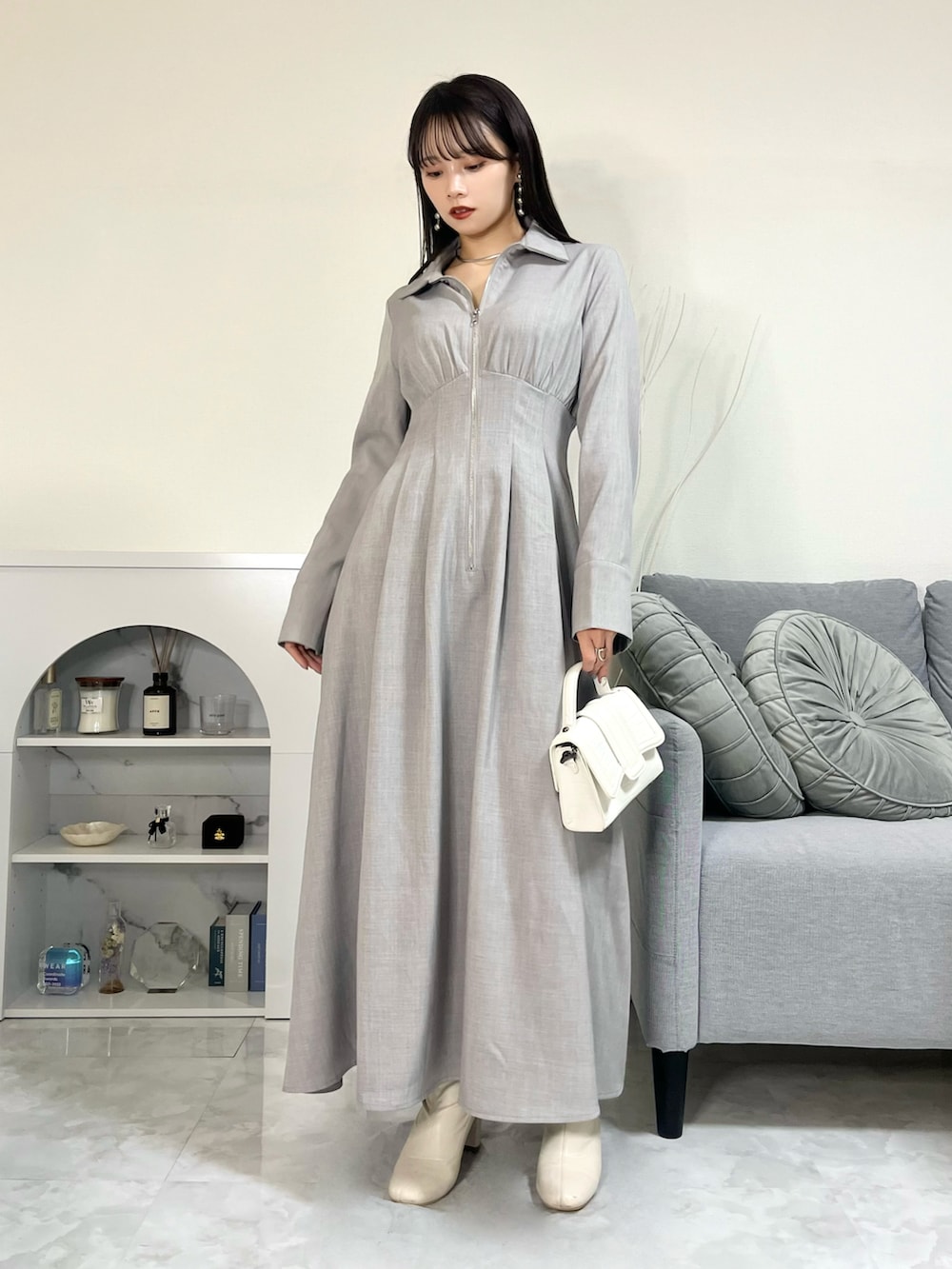 Haruka｜JUNOAHのワンピースを使ったコーディネート - WEAR