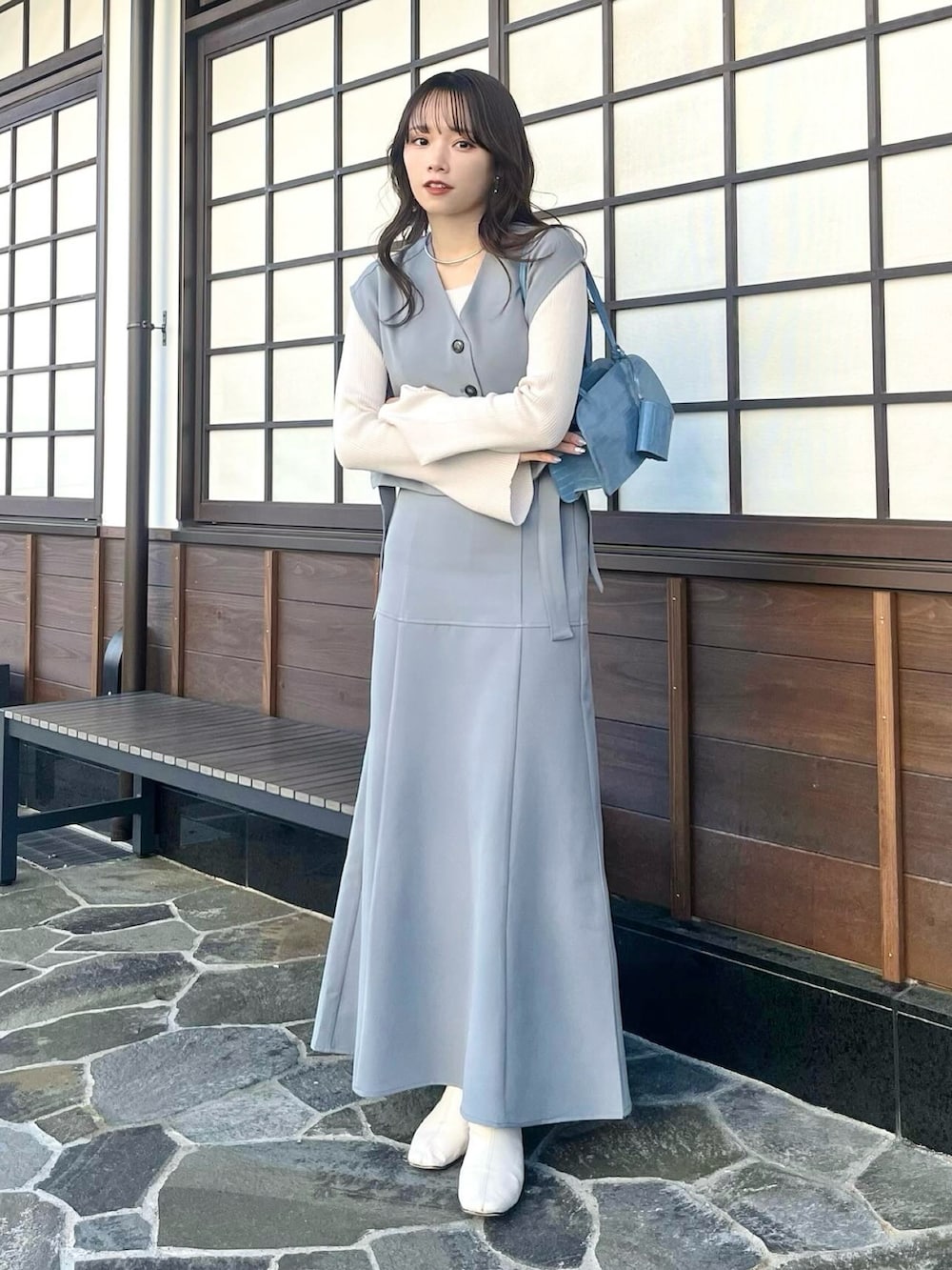 Haruka｜VANNIE Uのベストを使ったコーディネート - WEAR