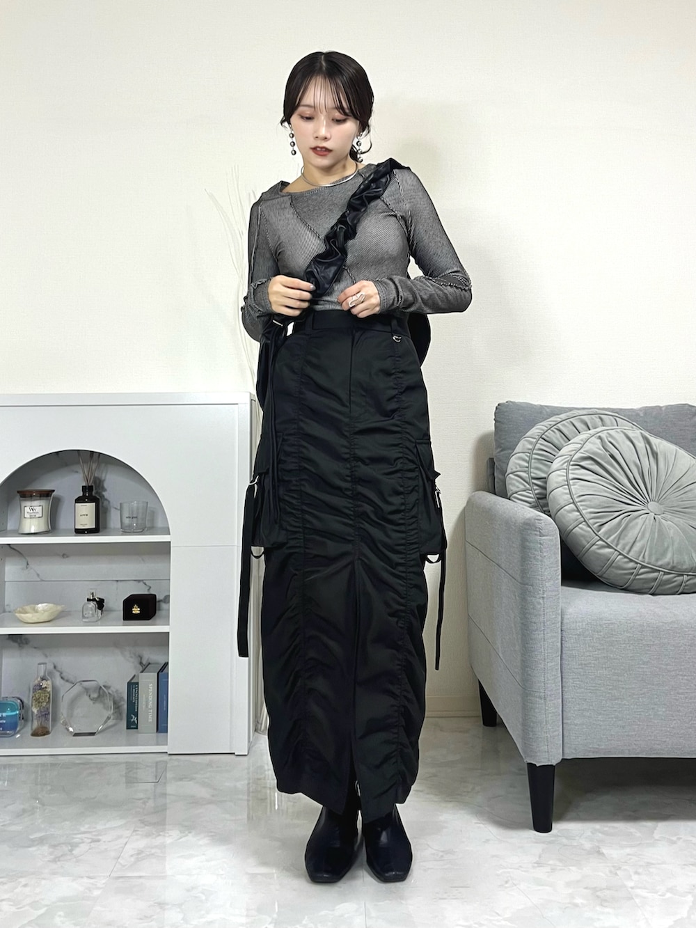 Haruka｜Aunt Marie'sのショルダーバッグを使ったコーディネート - WEAR