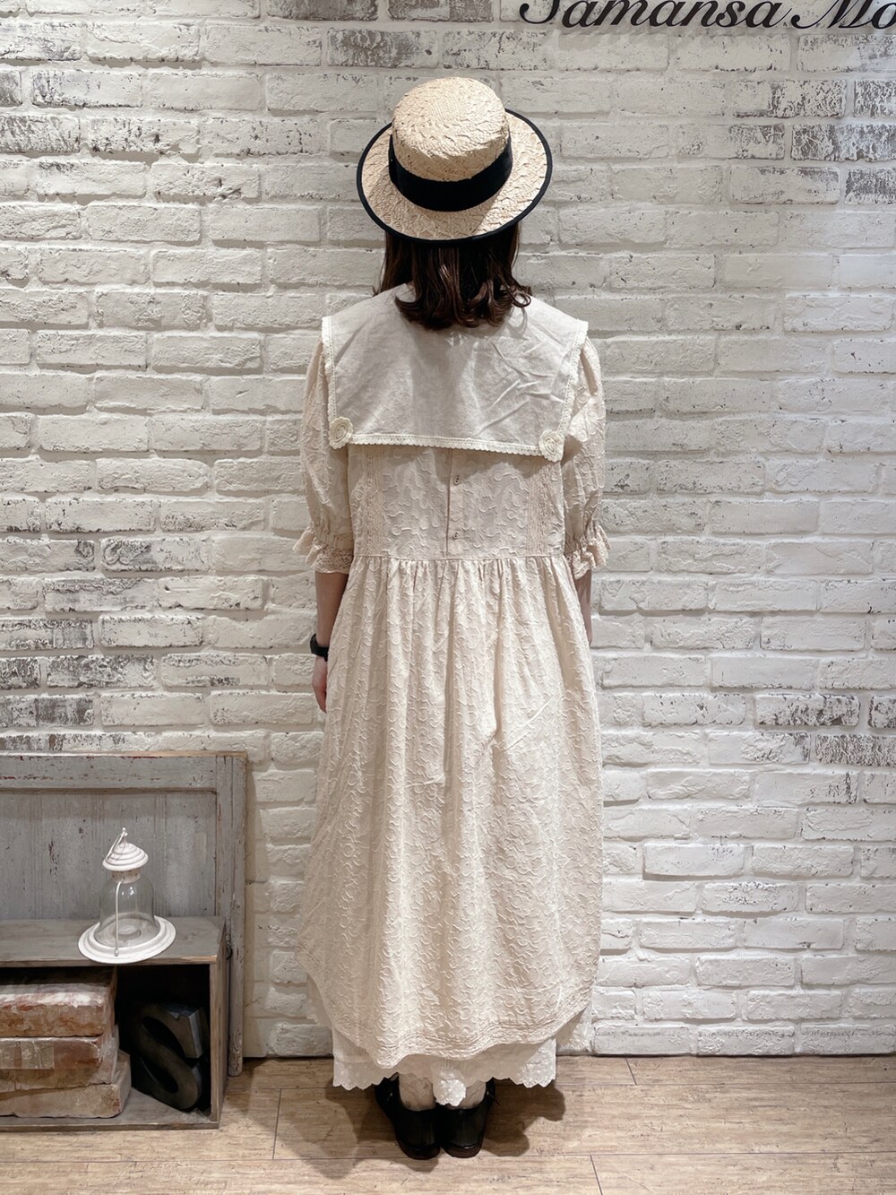 なかお⚘(Samansa Mos2 ディアモール大阪)｜Samansa Mos2のワンピース/ドレスを使ったコーディネート - WEAR