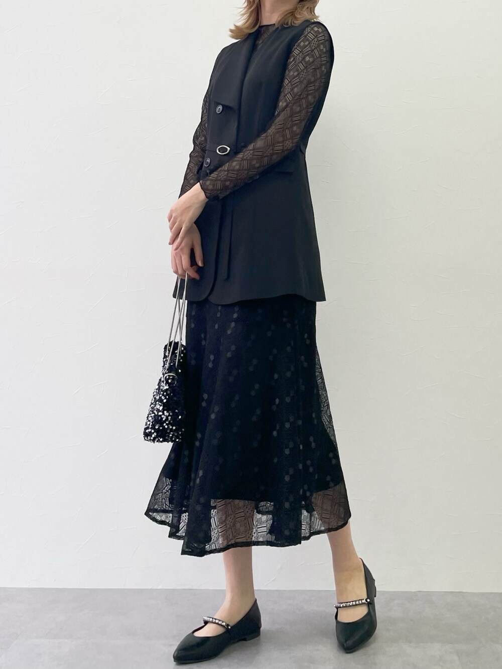 ス(nissen)｜Callarusのドレスを使ったコーディネート - WEAR