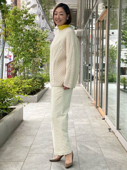 ayaka（FLANDRE ONLINE STORE）｜INEDのニット/セーターを使ったコーディネート - WEAR