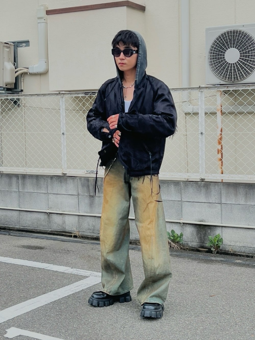 ksk｜NVRFRGTのデニムパンツを使ったコーディネート - WEAR