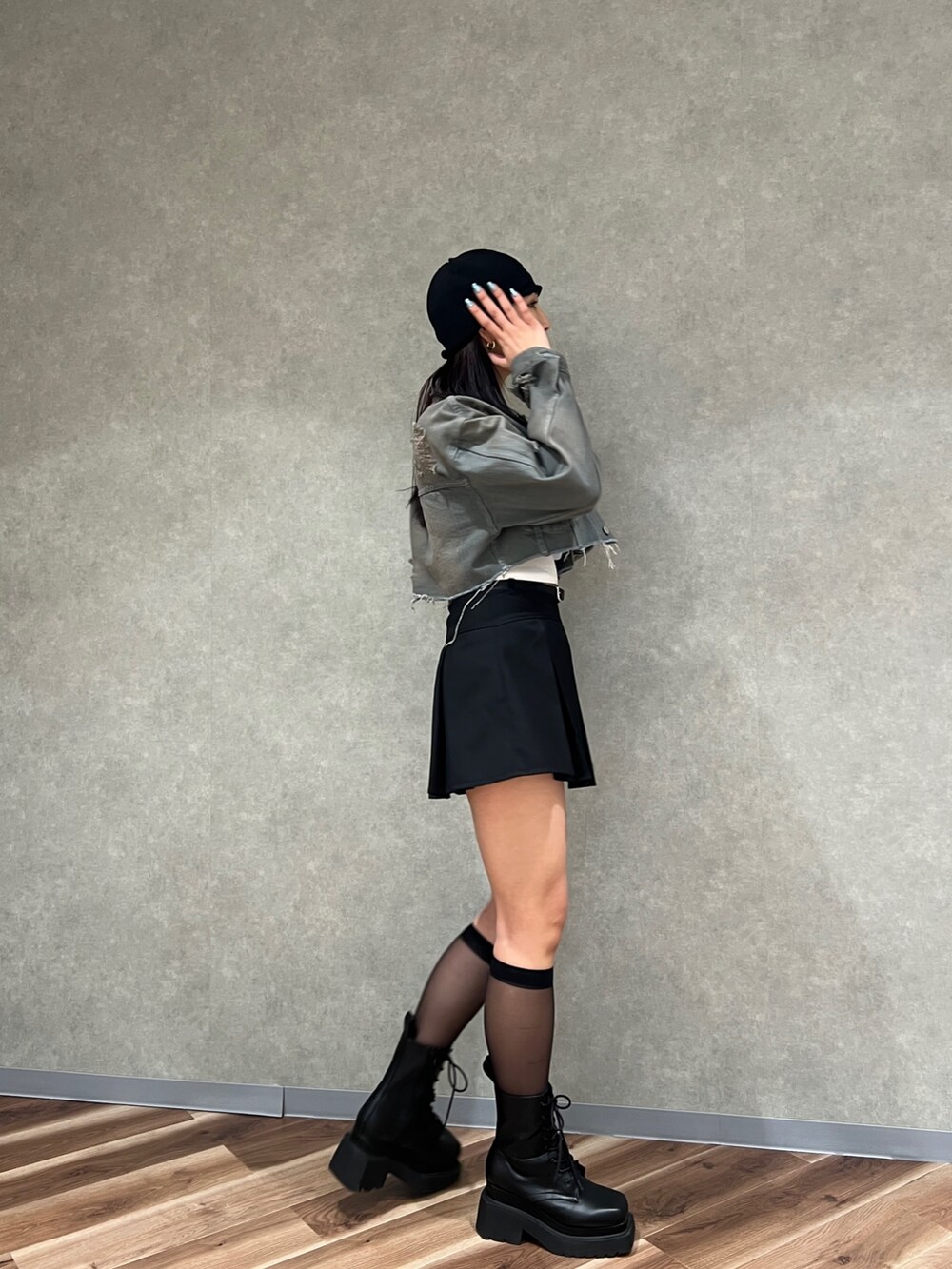 永田真弓(EMODA)｜EMODAのデニムジャケットを使ったコーディネート - WEAR