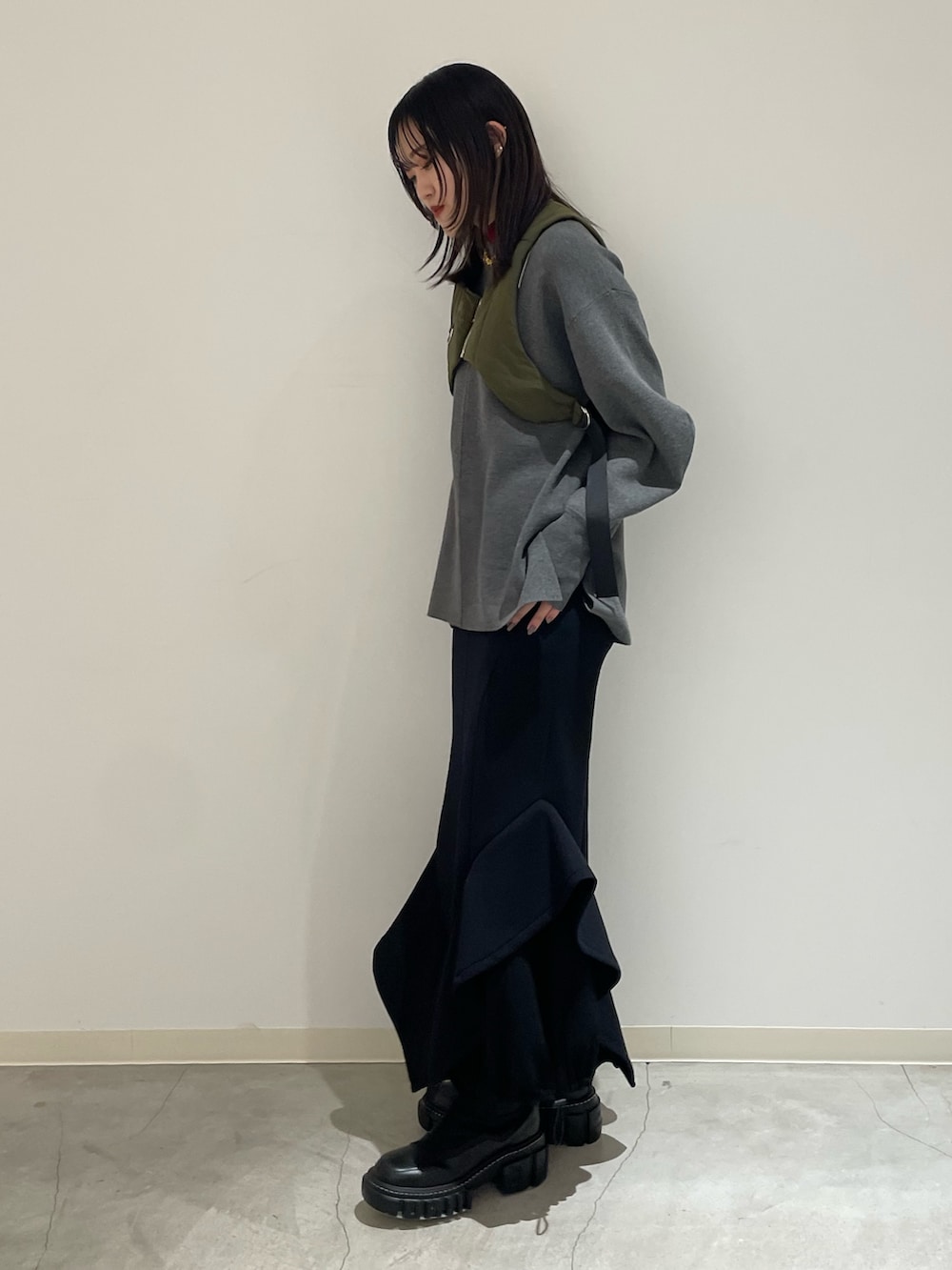 MINA(UN3D．)｜UN3D.のニット/セーターを使ったコーディネート - WEAR