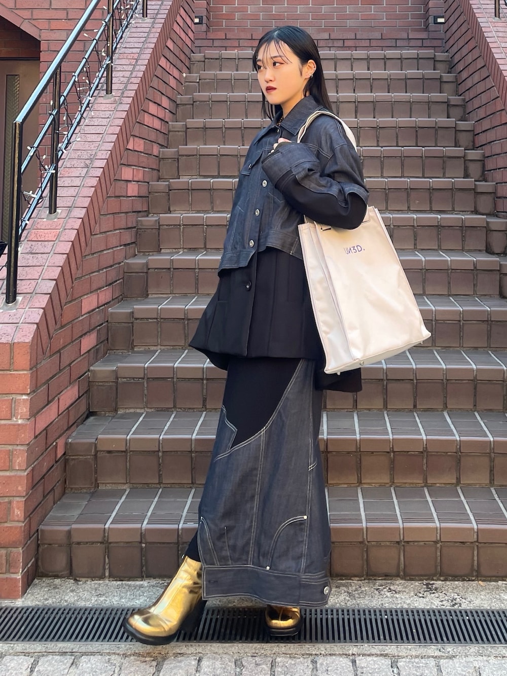 MINA(UN3D．)｜UN3D.のその他アウターを使ったコーディネート - WEAR