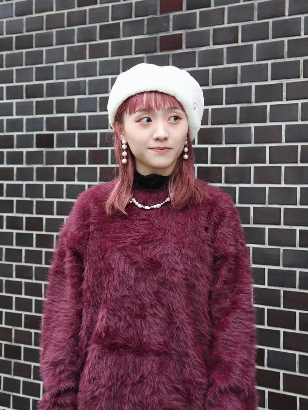 ミカ(OVERRIDE 南堀江)｜Chapeau d' Oのハンチング/ベレー帽を使ったコーディネート - WEAR