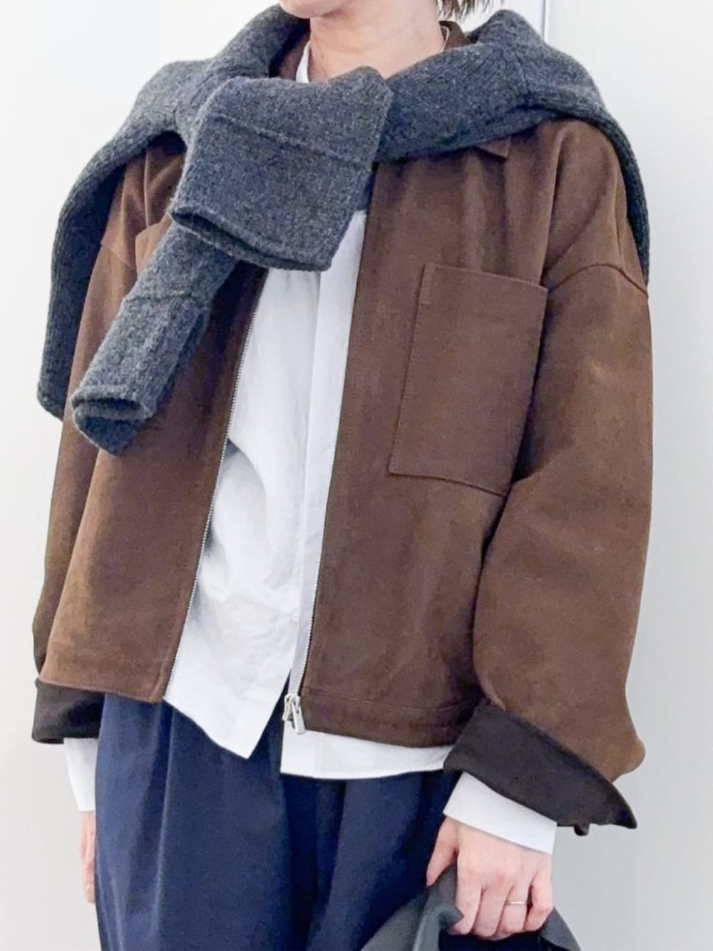 TOMORROWLAND_uno(GALERIE VIE グランフロント大阪店)｜GALERIE VIEのブルゾンを使ったコーディネート - WEAR