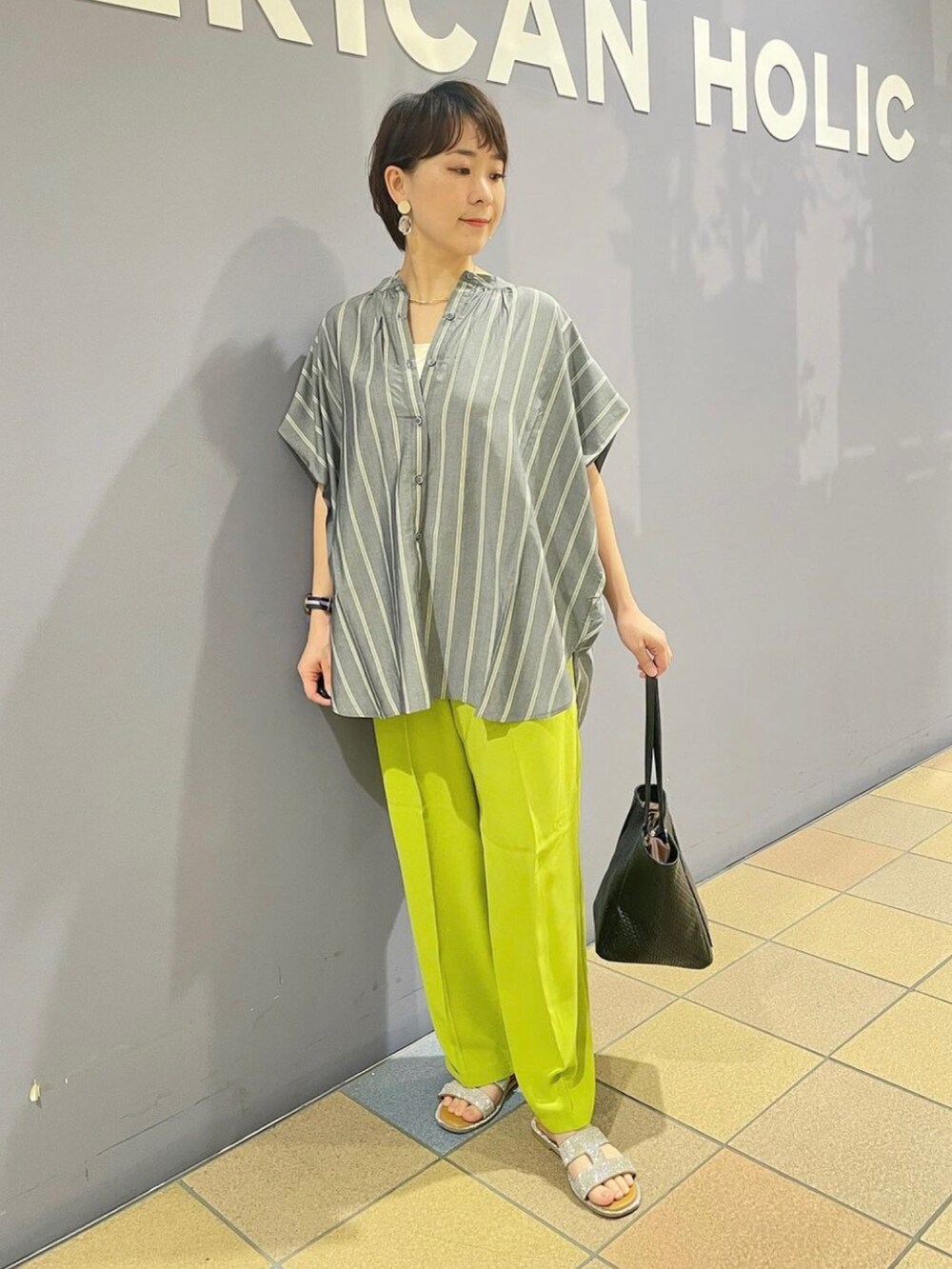 ah.susuyu（AMERICAN HOLIC）｜AMERICAN HOLICのトートバッグを使ったコーディネート - WEAR