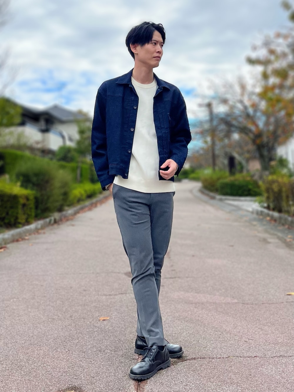 takamitsu suzuki｜UNIQLOのスラックスを使ったコーディネート - WEAR