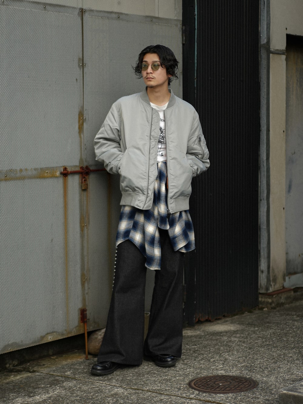 Takeru.｜GUのMA-1を使ったコーディネート - WEAR