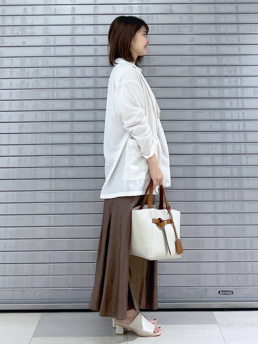 MAIKO(Elura 梅田阪急三番街)｜Eluraのサンダルを使ったコーディネート - WEAR