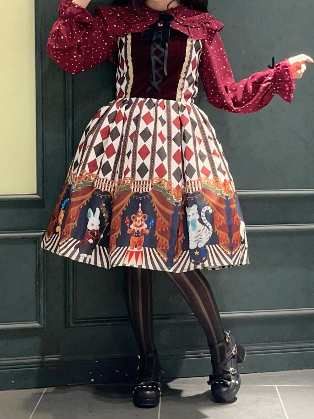 ぁゅゅ(axes femme POETIQUE HEP FIVE 店)｜axes femme kawaiiのパンプスを使ったコーディネート - WEAR