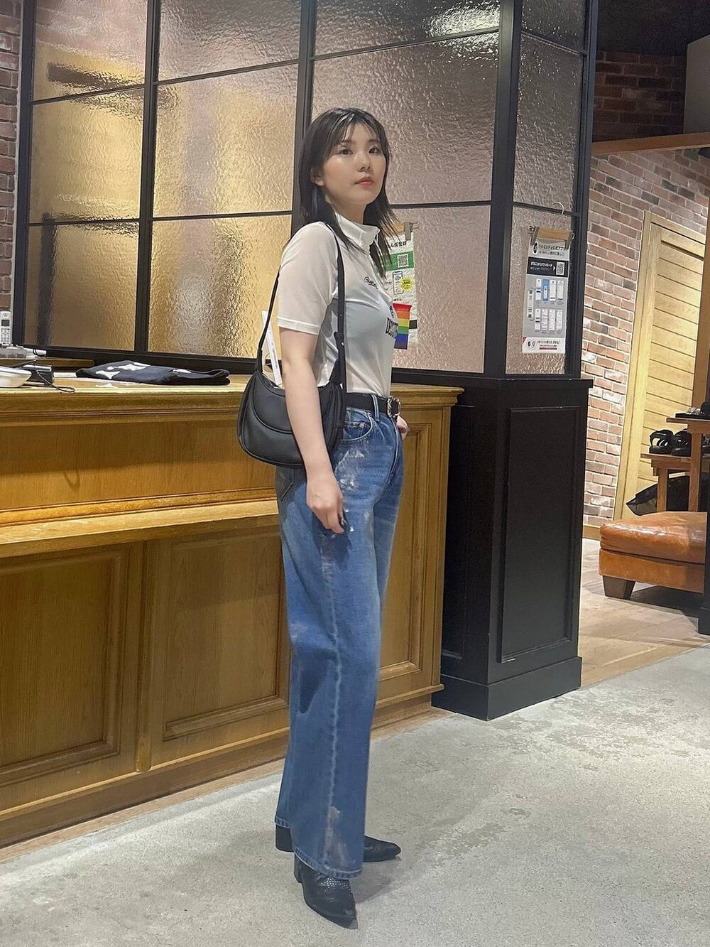 mayuka(RAGEBLUE梅田ヘップファイブ店)｜JEANASISのスリッポンを使ったコーディネート - WEAR