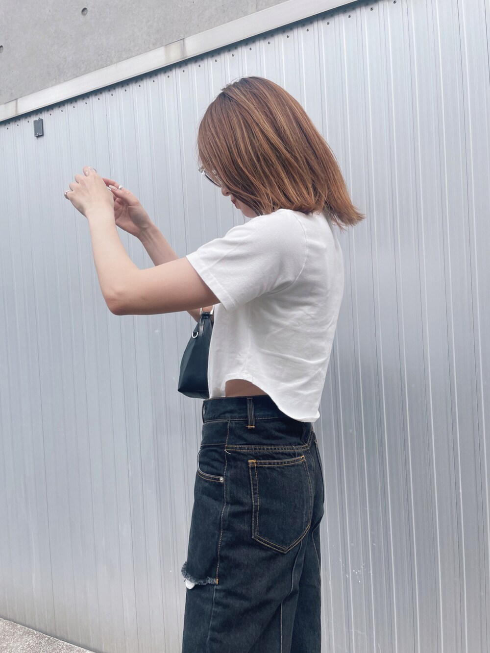 さつき みゆ🌛｜AMERIのTシャツ/カットソーを使ったコーディネート - WEAR