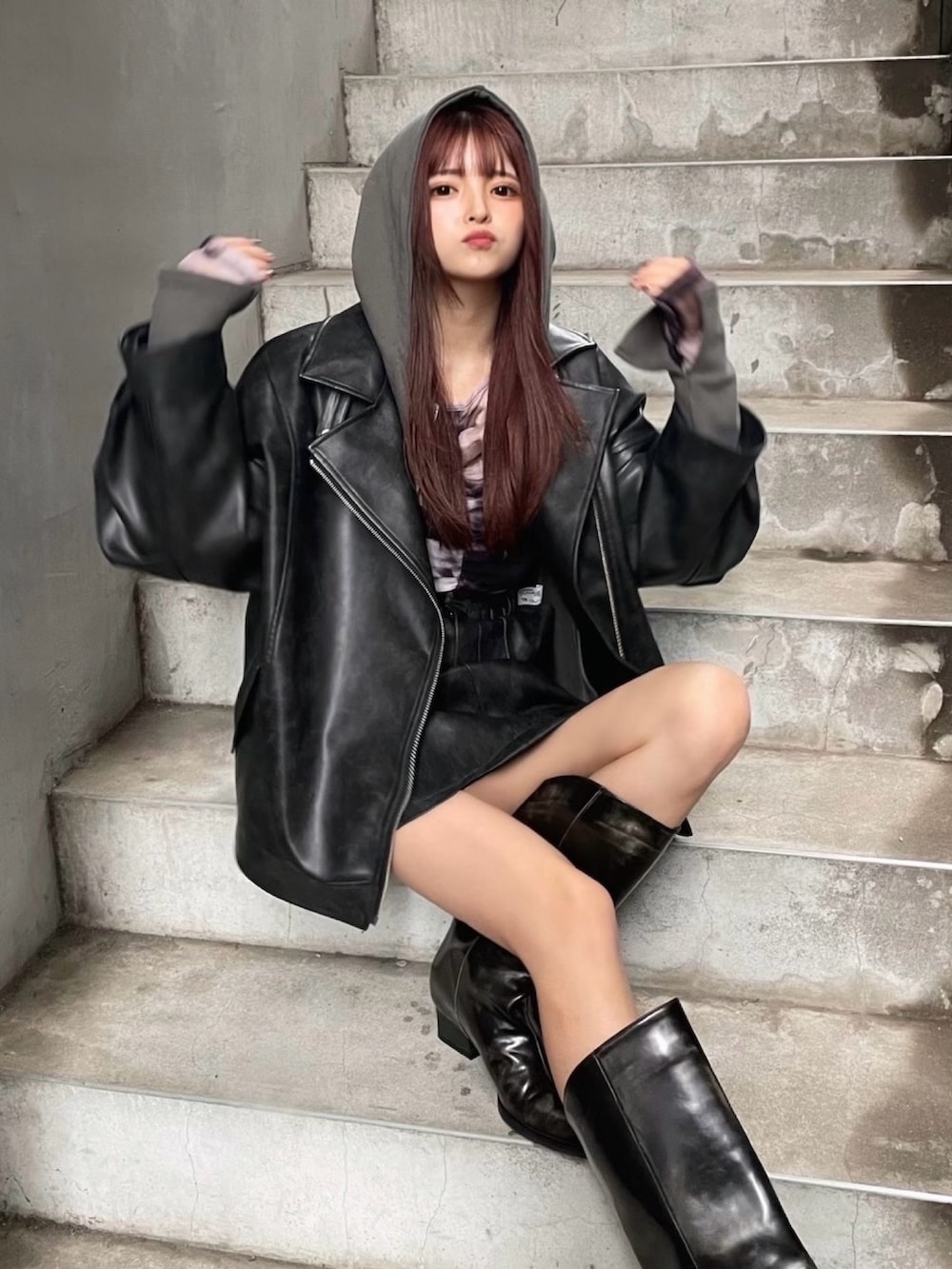 juri(MURUA)｜MURUAのパーカーを使ったコーディネート - WEAR