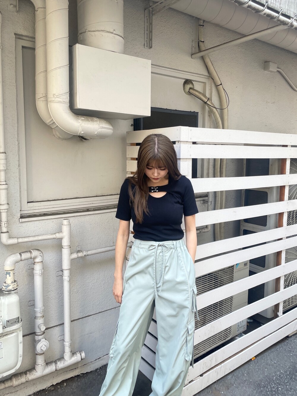 juri(MURUA)｜MURUAのTシャツ/カットソーを使ったコーディネート - WEAR