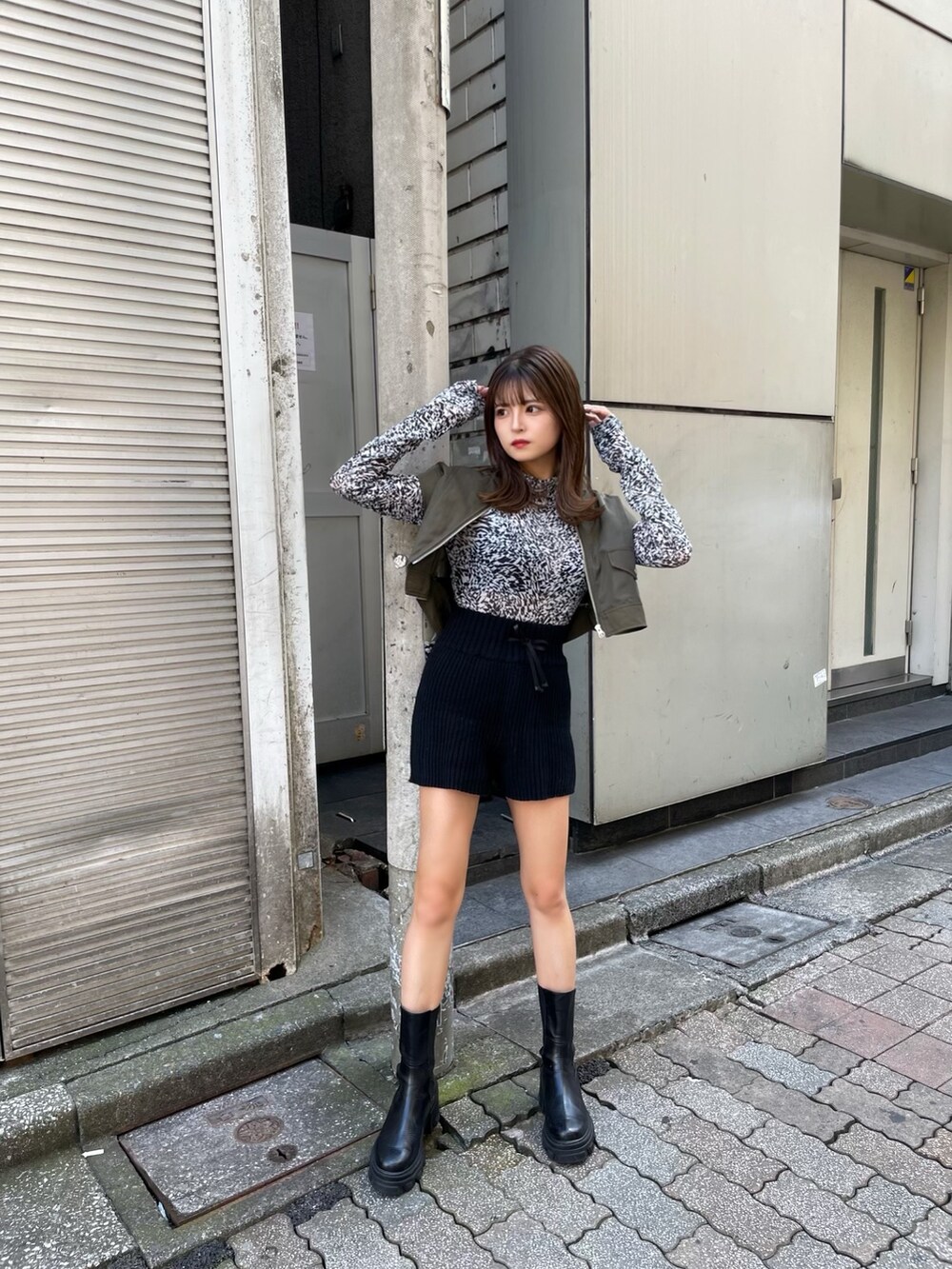 juri(MURUA)｜MURUAのTシャツ/カットソーを使ったコーディネート - WEAR